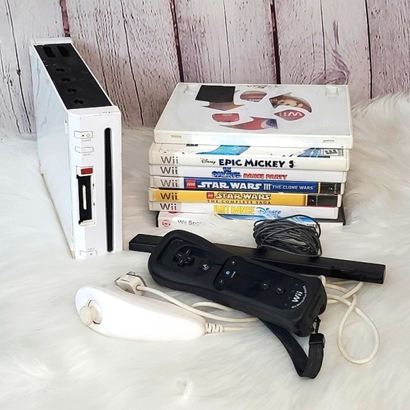 Nintendo | Video Games & Consoles | 206 Nintendo Wii Console Controller Seven Game Bundle No ...
